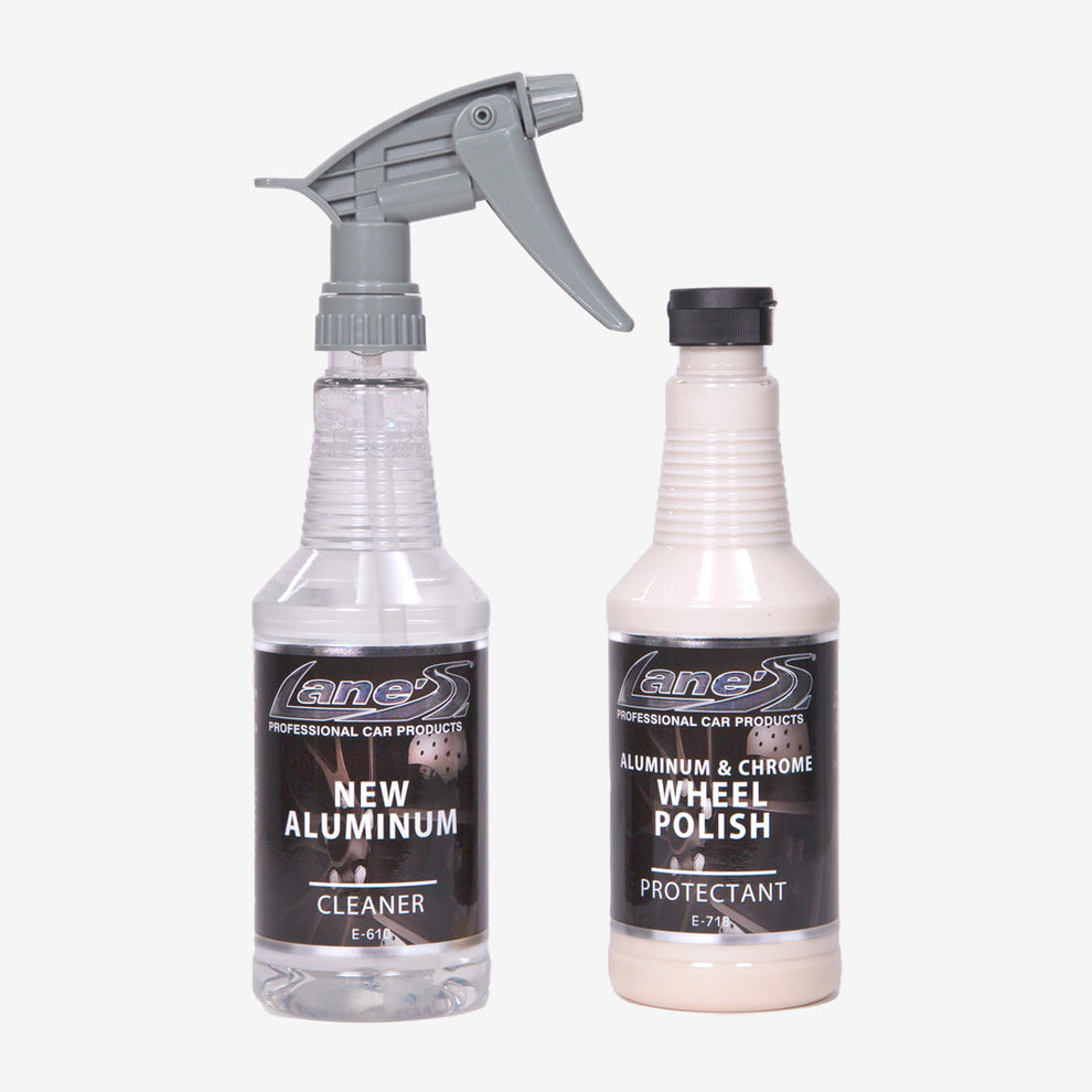 Automotive Aluminum Wheel Polish & Aluminum Wheel Cleaner Kit-16oz ...